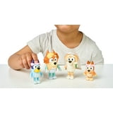 Bluey Wedding Time Toys: 4-Pk Figures- Uncle Rad, Frisky, Bluey & Bingo ...