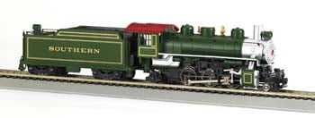 Bachmann Trains HO Scale Prairie 2-6-2 Locomotive Southern, Smoke Unit ...