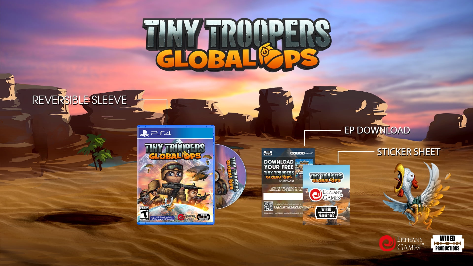 Tiny Troopers: Global Ops, PlayStation 4, Limited Run, 810810030964 ...