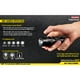 NITECORE MH20 Multitask Hybrid 1000 Lumen Mini Rechargeable Flashlight ...
