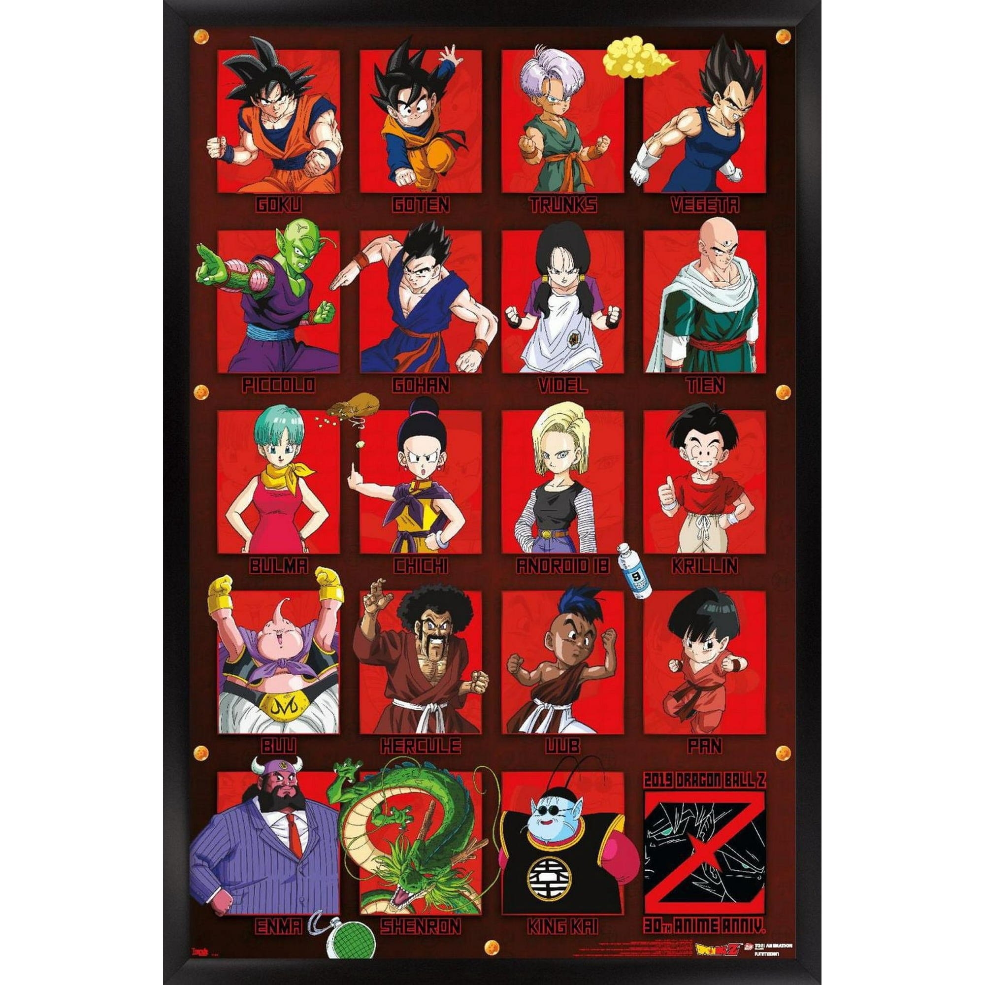 Click here for Trends International Dragon Ball Z - Anniversary W... prices