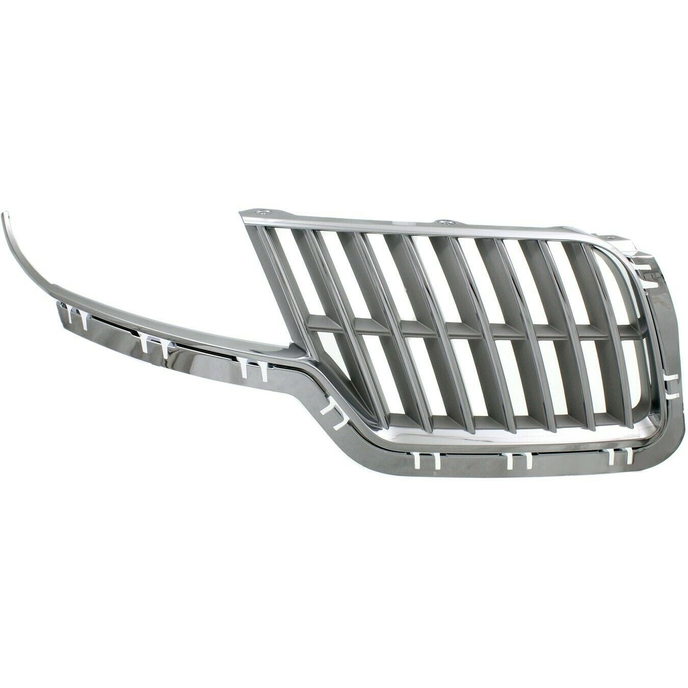 Grille Assembly For 10-12 MKZ Base 11-12 MKZ Hybrid Right Chrome w ...
