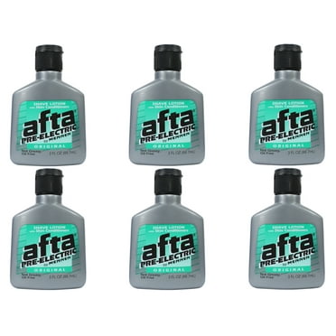 Afta Pre-Electric Shave Lotion With Skin Conditioners Original 3 oz ...