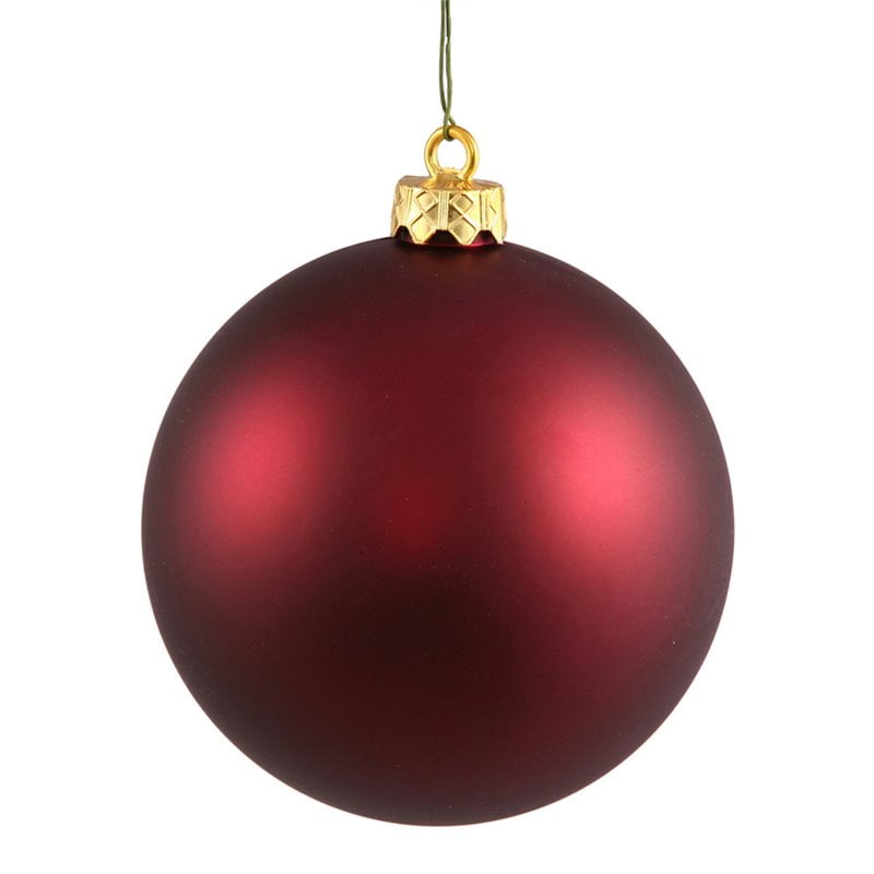 Click here for Vickerman 4.75 Plastic Ball Ornaments In Matte Win... prices
