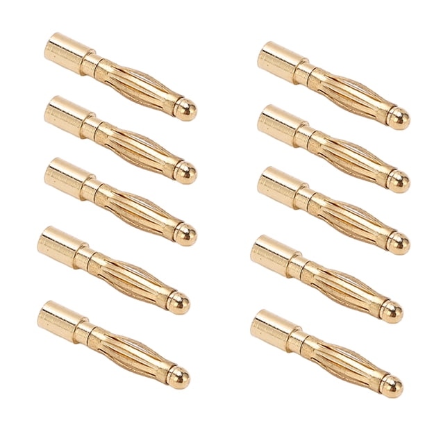 Banana Plug,2.0mm Bullet Banana Connectors Bullet Banana Plug Bullet ...