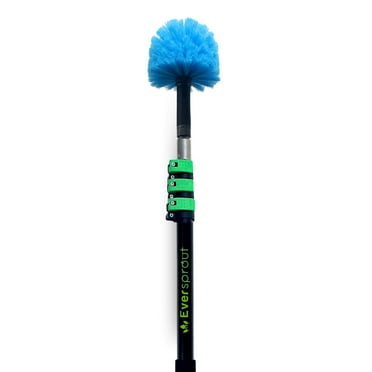 EVERSPROUT 7-to-18 Ft Telescoping Cobweb Duster & Extension-Pole Combo ...