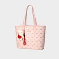 Alikpop Bear Bow All Over Print Large Commuter Tote Shoulder Bag, Plush ...