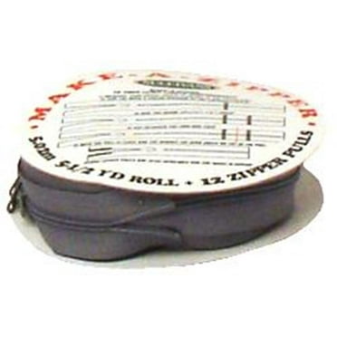 Sullivans Make-A-Zipper 5.5Yd Reel White - Walmart.com