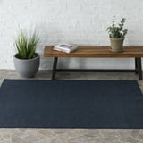 Mainstays 30" x 46" Titan Navy Blue Durable Indoor Utility Area Rug ...