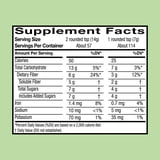 Equate Daily Fiber Powder, 29 oz, Unflavored, Compare to Metamucil 4-in ...