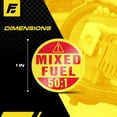 Mixed Gas Sticker 50:1 - Fuel Identification Label by Fuel Stickers | 1 ...