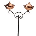 Northlight 42" Shiny Oil Lamp Outdoor Patio Torch - Copper - Walmart.com