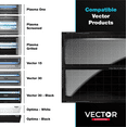 Catchmaster, Vector Universal Replacement Glue Boards, 12-Pack, Black ...