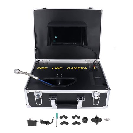 1080p Inspection Camera, 7 Inch Monitor Pipeline Inspection Camera with ...