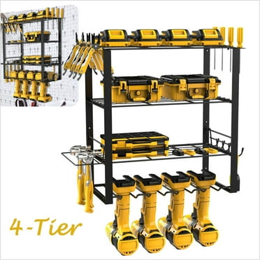 ULIBERMAGNET Magnetic Power Tool Organizer, Utility Storage Rack Shelf ...