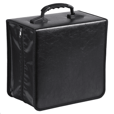 Cd/dvd Three-Ring Refillable Binder, Holds 90 Discs, Midnight Blue/clear - Walmart.com