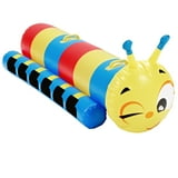 Poolmaster Vinyl Caterpillar Super Jumbo Rider Pool Float, Multicolor ...
