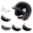 3 Snap-Button for Motorbike Up Wind Lens for Standard 3-Snap Open Face ...