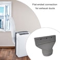 Air Conditioning Ventilation Hose Adapter ABS Texture Easy Installation ...