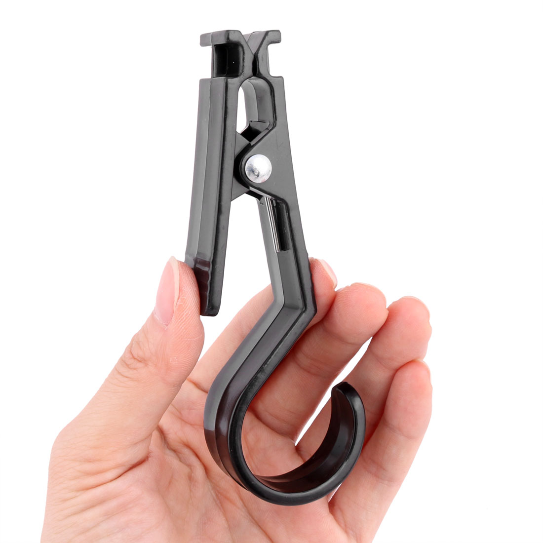 Home Dorm Plastic Clothesline Clothes Towel Bag Hook Clip Clamp Hanger ...