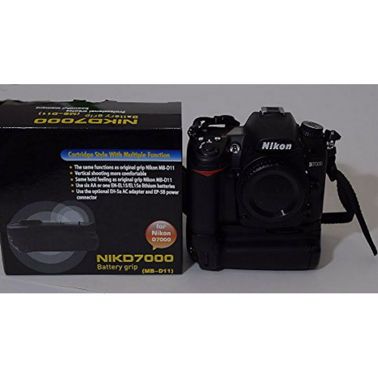 Nikon D7000 With Battery Grip
