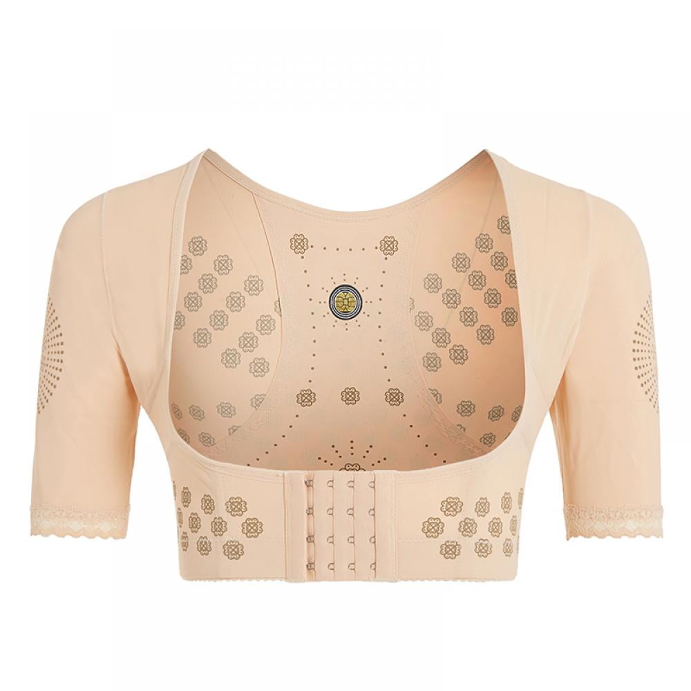 Women's Front Push Correction Underwear Chest Support Gathered Back ...