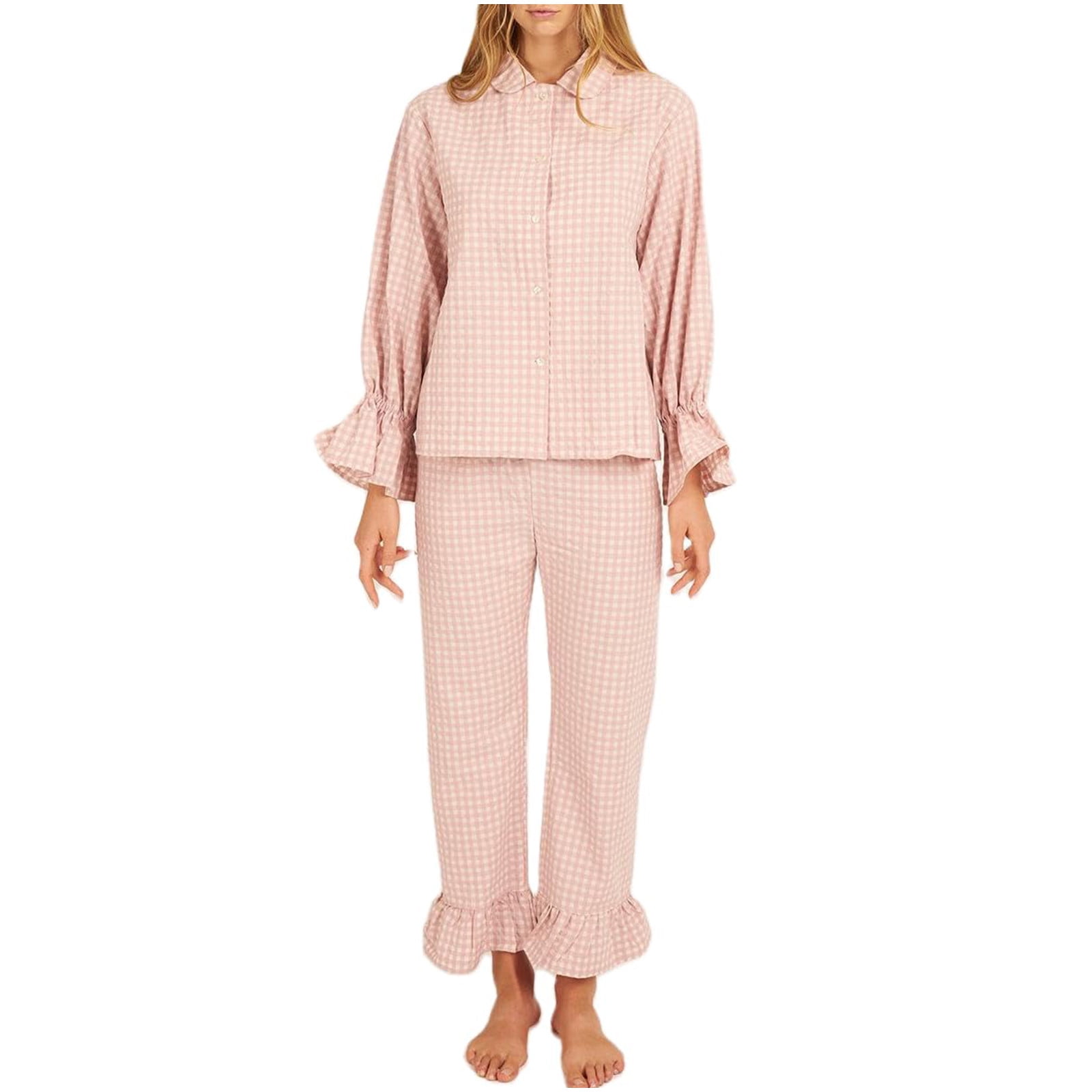 Click here for Tnhcen 2025 Womens Pajamas Sets Cotton Nightwear S... prices