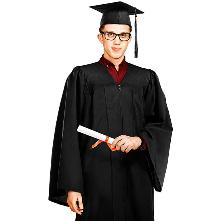 Red Graduation Gown Male