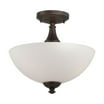 60/5144 Nuvo Lighting Patton-3 Light Semi Flush-13 Inches Wide by 11 ...