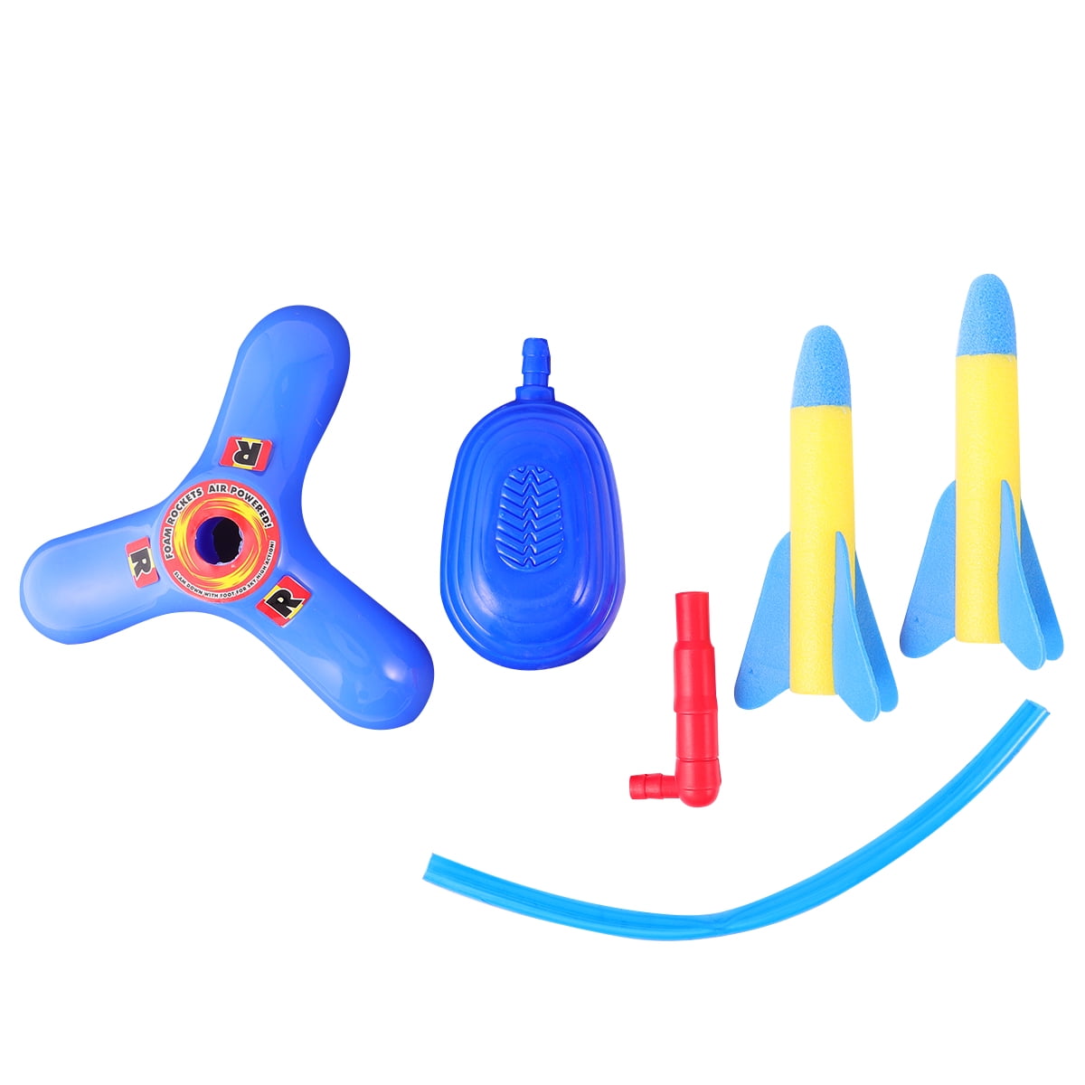 Novelty Outdoor Air Rockets Toys Children Pneumatic Rocket Launcher Toy ...