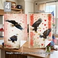4th of july towels for kitchen A couple of bald eagles flying over a ...