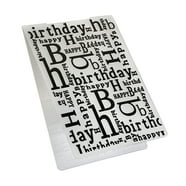 Embossing Folder Cross With Script 4.25X5.75 By Darice - Walmart.com