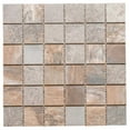 The Tile Life Wells Stone 2x2 Porcelain Mosaic Tile Flooring and Wall ...