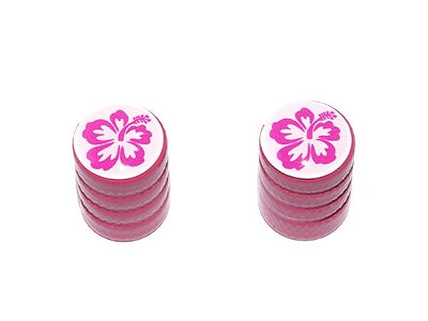 Hibiscus Flower - Bike Valve Stem Caps - Walmart.com