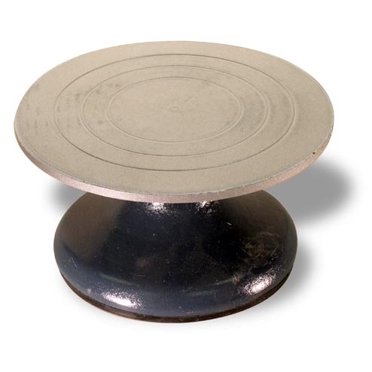 US Art Supply® LARGE 12" Diameter Sculpting Wheel- Heavy Duty All Metal ...