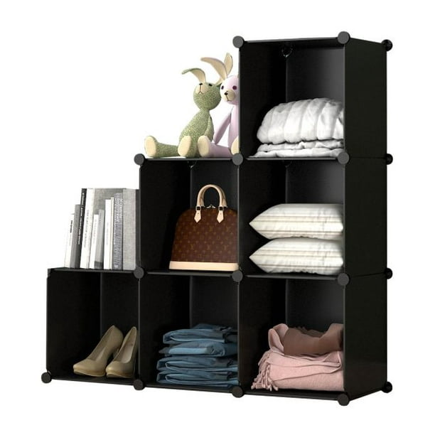 Mueble modular organizador plástico 6 cubos multifuncional | Walmart en ...