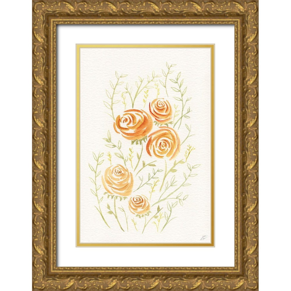 Lee, Judson 23x32 Gold Ornate Wood Framed with Double Matting Museum ...