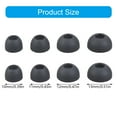 4Pairs Earbuds Cover In-Ear Tip Soft Silicone Ear Buds Accessories for ...