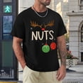 Chest Nuts Men's Cotton HD Print Short Sleeve T-Shirt Crew Neck Top ...