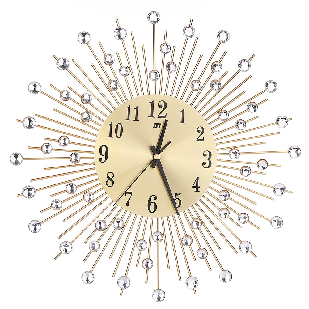 Click here for Zootealy Large Decorative 3d Iron Art Wall Clock N... prices