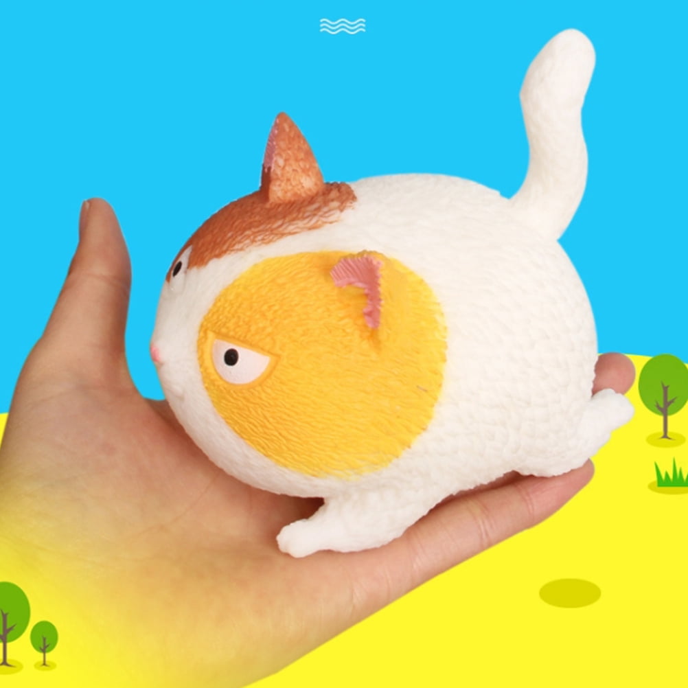 Click here for Estink Cat Shaped Ball Relief Stress Squeezed Toys... prices