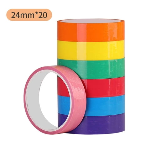 ziyahi 7 Pieces Creative Sticky Ball Tapes Colored Sensory Toys Sticky ...