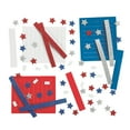 Fun Express Glitter Patriotic Lantern Craft Kit, Decorations for Kids ...