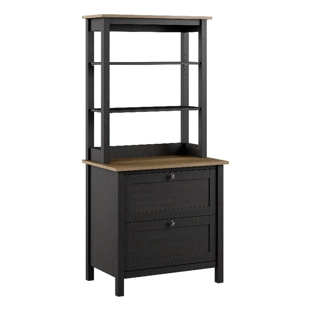 Click here for Bush Furniture Mayfield Bookcase With Drawers In V... prices