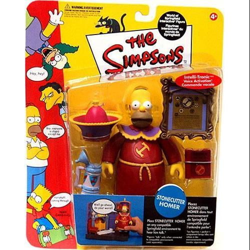 The Simpsons Series 10 Homer Simpson Action Figure [Stonecutter ...