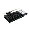 3M Positive Locking Keyboard Tray, Highly Adjustable Platform, 21 3/4 ...