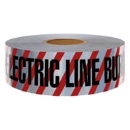 Presco Underground Detectable Tape: 2 in. x 1000 ft. (Purple with Black ...