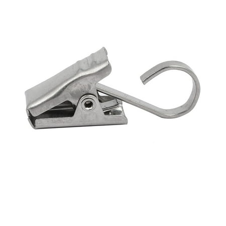 Drapes Curtain Photo Stainless Steel Spring Loaded Sawtooth Clips ...