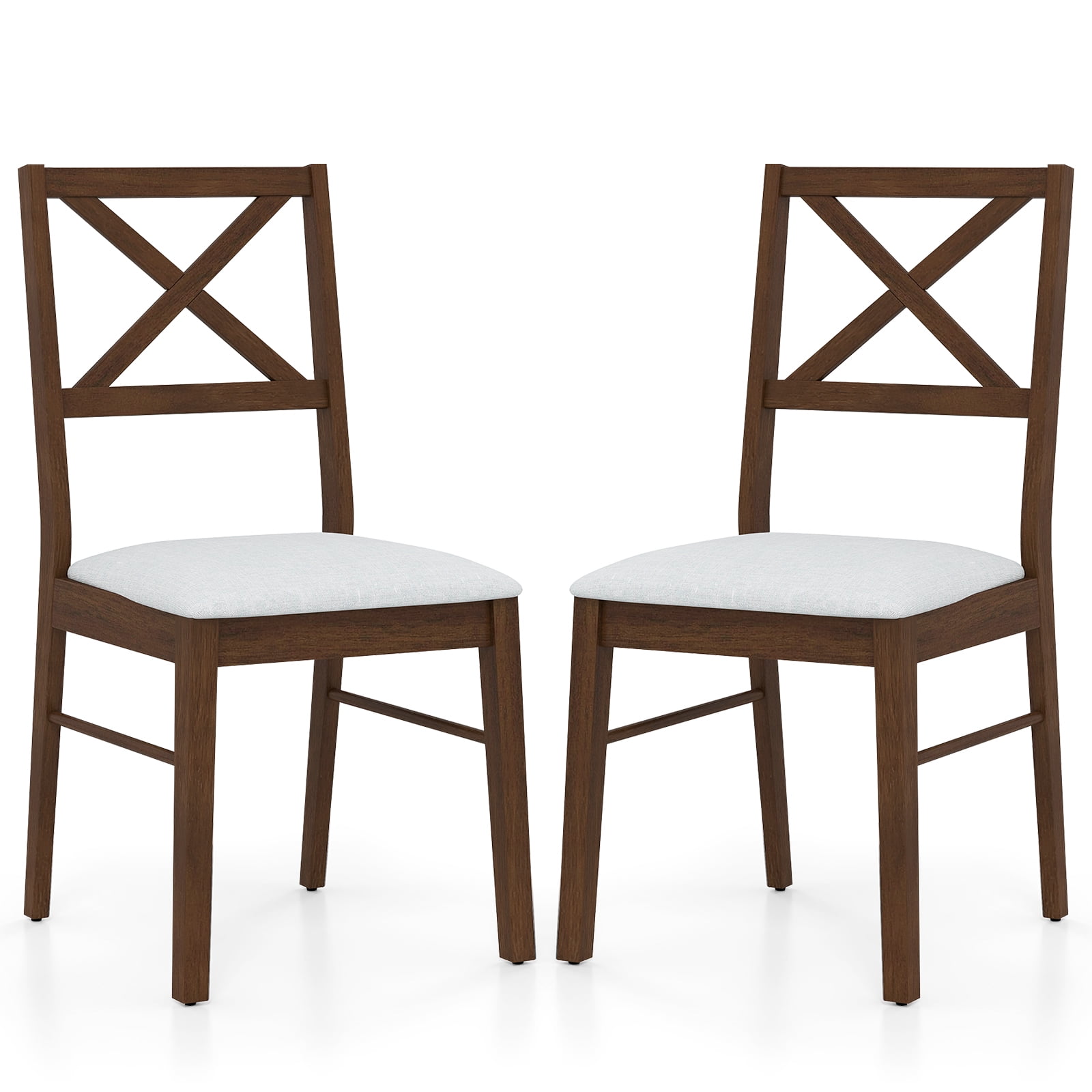 Click here for Gymax Dining Chairs Set Of 2 Upholstered Kitchen S... prices