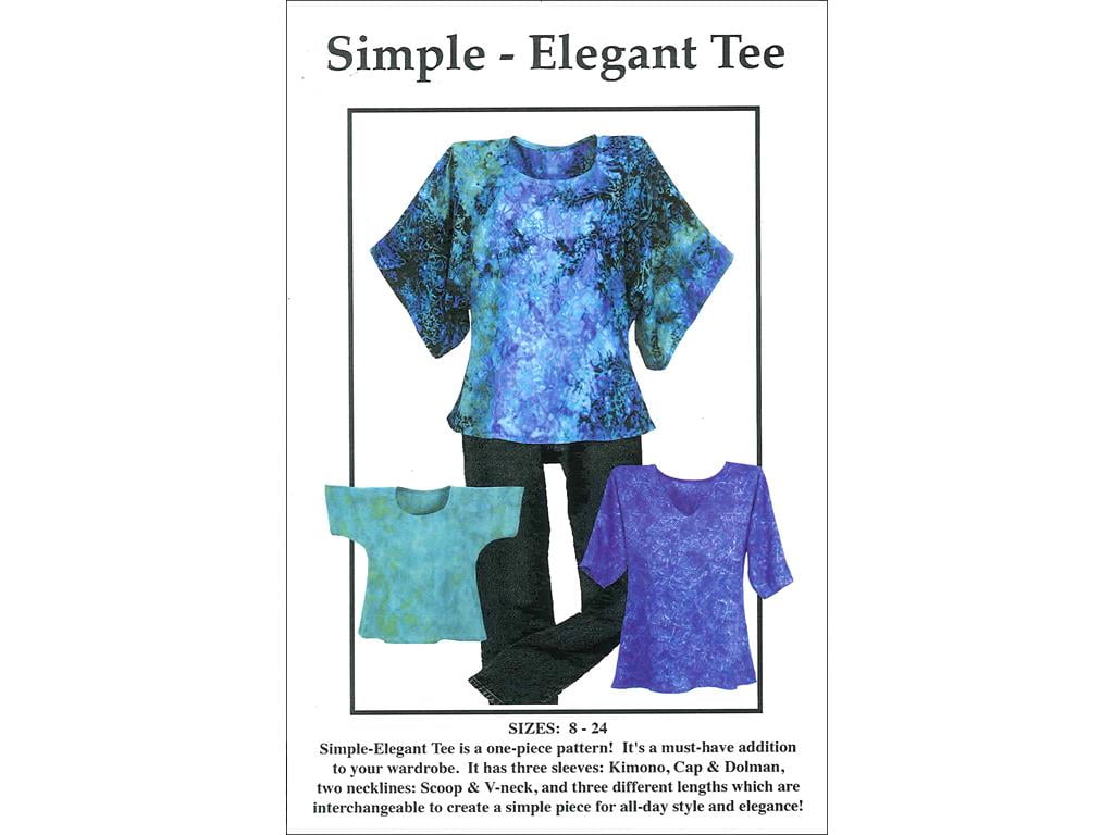 CNT Simple Elegant Tee Ptrn - Walmart.com